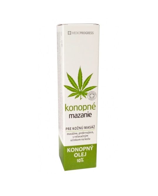 Medicprogress Hemp ointment with a slight cooling effect - konopne ...